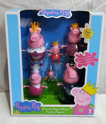 PEPPA PIG PRINCESS Peppa's Royal Family Figures 03019 £15.99 - PicClick UK