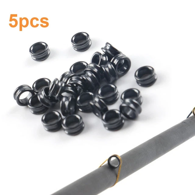 FISHING ROD GUIDES Ring Self-contained Groove Fishing Tackle Gear ...