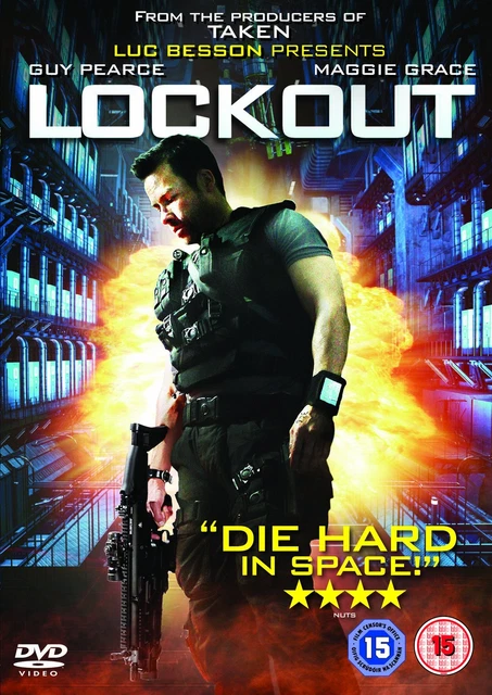 LOCKOUT (DVD) GUY Pearce Maggie Grace Peter Stormare Lennie James Tim ...