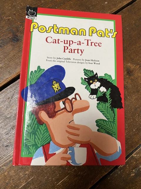 VINTAGE POSTMAN PAT Cat-up-A-tree Christmas Children’s Book 1990s £2.50 ...
