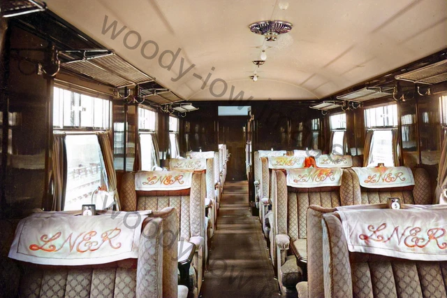 PUC3873 - LNER Interior of the Luxury 1st Class open Saloon Car - print ...