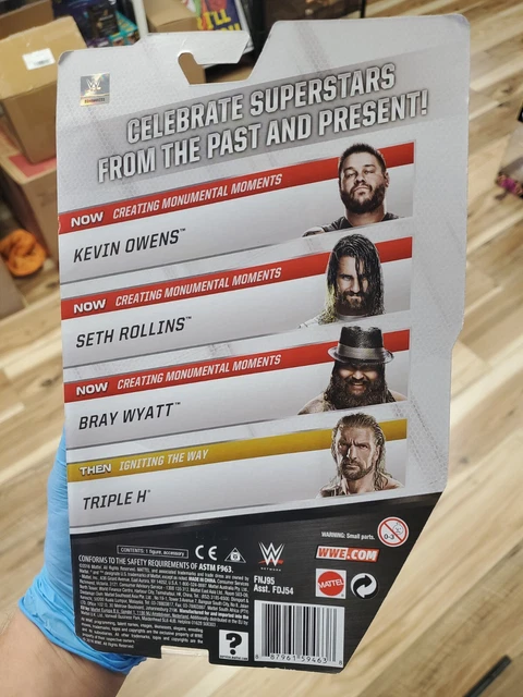 MATTEL WWE X-PAC Syxx Then Now Forever Basic Figur Serie Championship Gürtel EUR 43,92 - PicClick DE