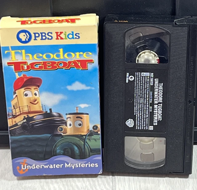 PBS KIDS THEODORE Tugboat Underwater Mysteries (2000 VHS) Denny Doherty ...