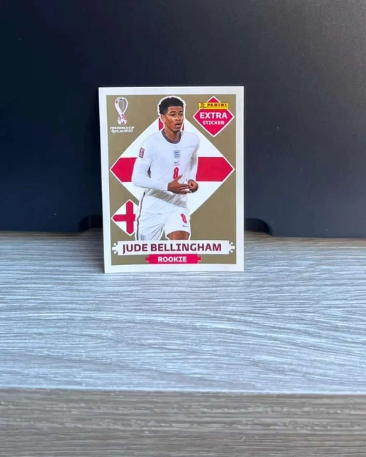 Jude Bellingham Gold Extra Sticker FOR SALE! - PicClick UK