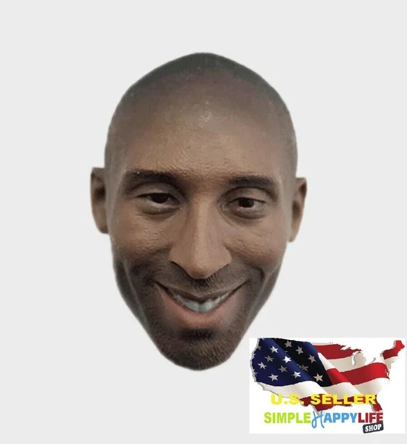 CUSTOM 1/6 SMILE bald Kobe bryant Head Sculpt for Hot Toys Enterbay ...