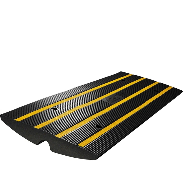 CURB RAMP RUBBER Driveway Ramp 2.6" Rise 15 tons Capacity Threshold ...
