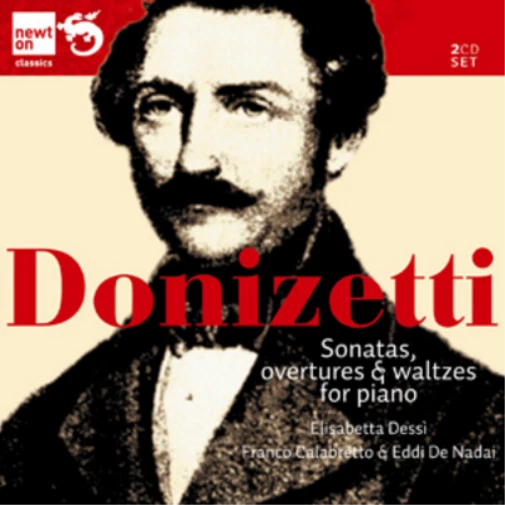 GAETANO DONIZETTI DONIZETTI: Sonatas, Overtures & Waltzes for Piano (CD ...