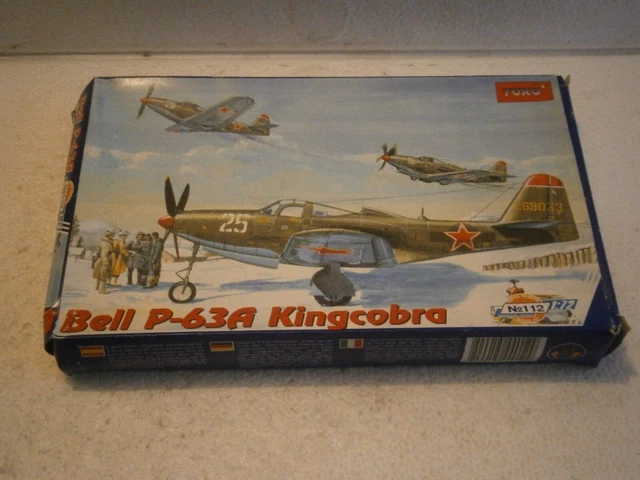 MAQUETTE AVION WW2 Russe Bell P.63A Kingcobra Toko 1/72 EUR 15,80 - PicClick FR