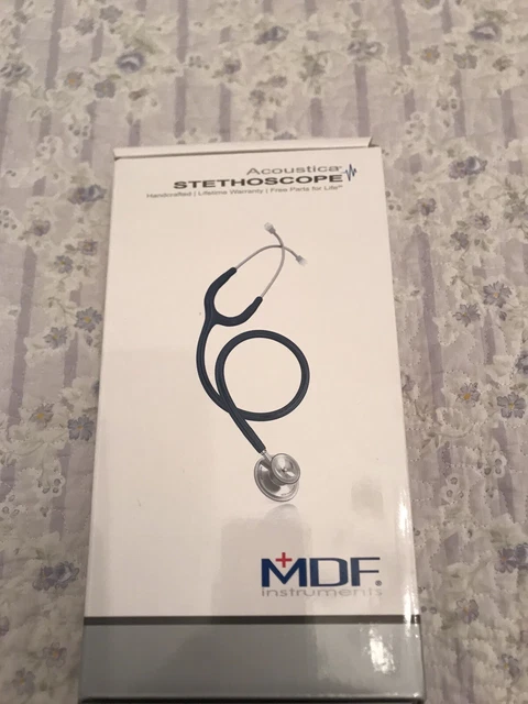 MDF ACOUSTICS DELUXE Leightweight Black Stethoscope MDF747XP-BO $18.00 ...