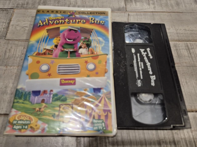 BARNEY'S ADVENTURE BUS (VHS, 1997) $10.00 - PicClick CA