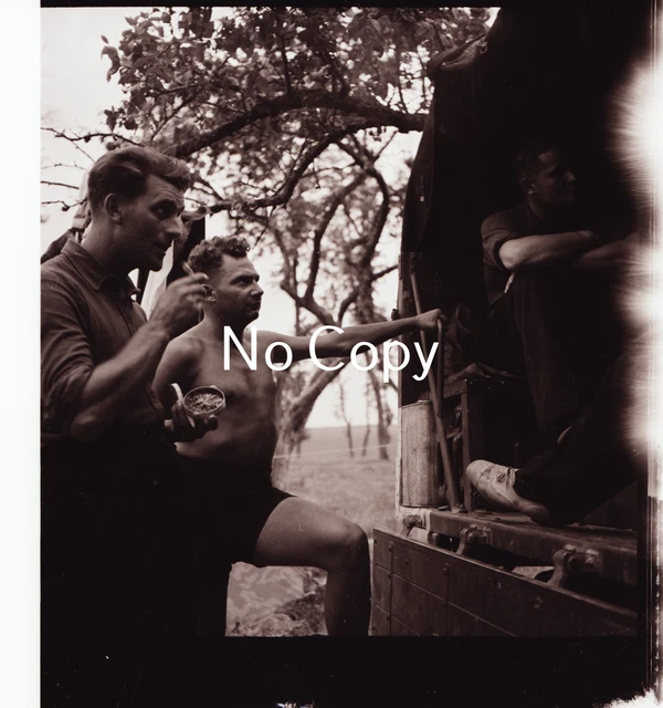 FOTO NEGATIV WK2 Junge Panzersoldaten im Osten X224 EUR 37,90 - PicClick DE
