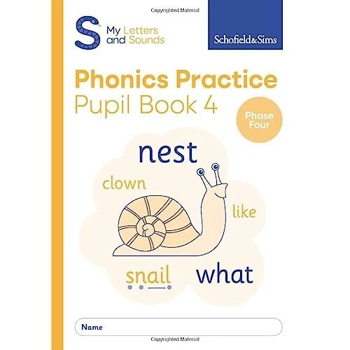 MY LETTERS AND Sounds Phonics Practice Pupil Book 4 by Schofield & Sims ...