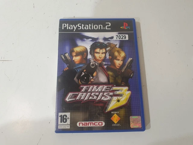 TIME CRISIS 3 Shoot 'em up Rail Shooter (Sony PlayStation 2, 2002 ...
