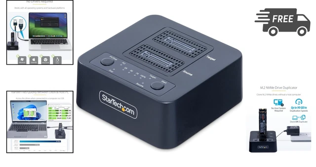 NVME DRIVE DUPLICATOR M.2 SSD Cloner Standalone USB-C 3.2 20Gbps $442. ...