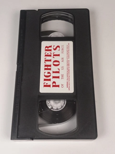 FIGHTER PILOTS OF the US Air Force (VHS) RARE TESTED £7.22 - PicClick UK