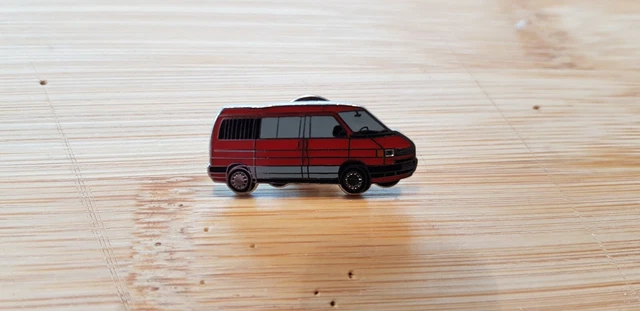 VW T4 CAMPER Aufstelldach Multivan ROT Ansteck-Pin / Badge ...