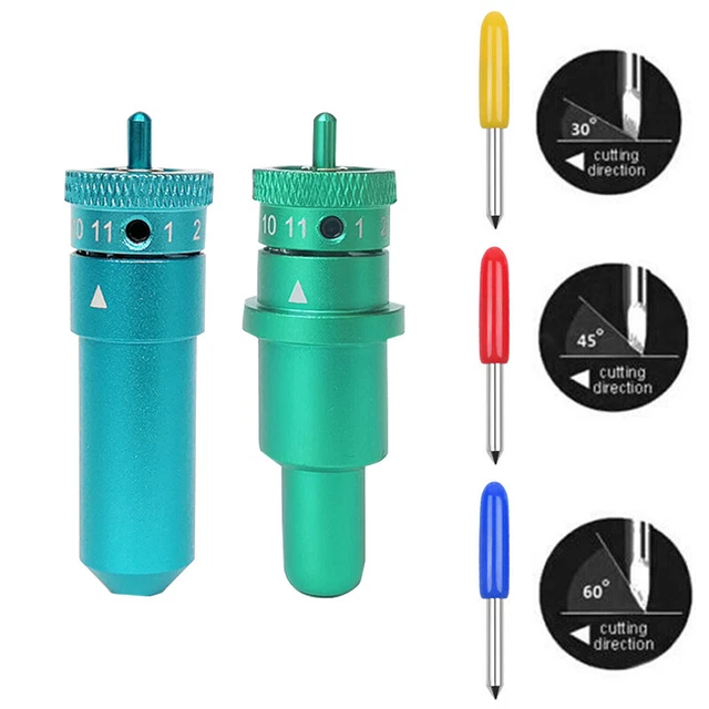 SILHOUETTE CAMEO C1 C2 C3 C4 Portrait Roland Blade Holder +15pcs Vinyl ...