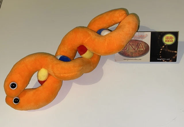 GIANT MICROBES DNA Plush Toy Original Soft Body Educational Gift 10cm ...
