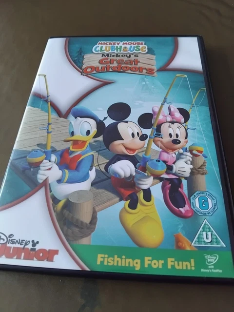 MICKEY MOUSE CLUBHOUSE - Mickey's Great Outdoors (DVD). Fishing for fun ...