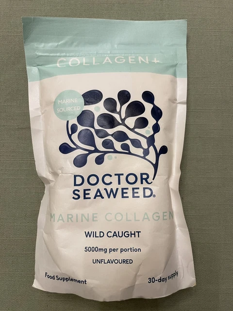 DOCTOR SEAWEED MARINE Collagen+ wild caught 5000mg Supplements 30 Day ...