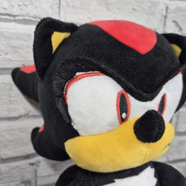 SONIC THE HEDGEHOG Shadow 13" Soft Toy Plush Black Sega Prize ...