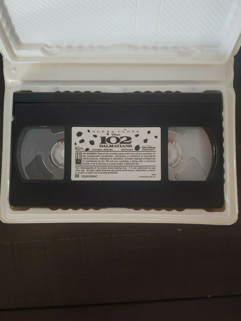 PREVIOUSLY VIEWED DISNEY Vhs Movie~"102 Dalmatians" ~ $4.14 - PicClick CA