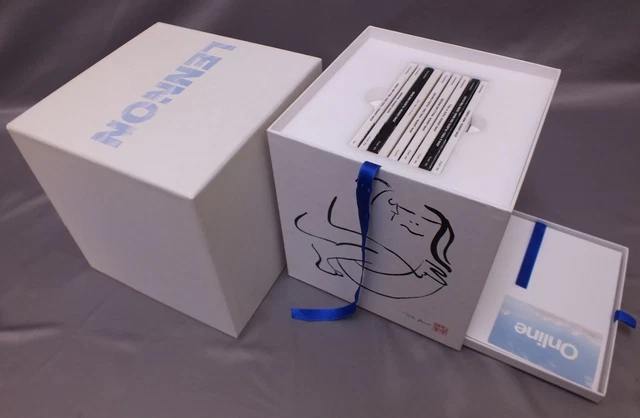 JOHN LENNON &SIGNATURE Box Set" Integrale Albums Studio 11 Cd + Livre ...