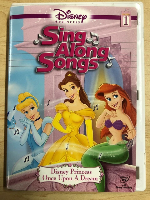 DISNEY PRINCESS SING Along Songs, Vol. 1 - Once Upon A Dream £5.26 ...