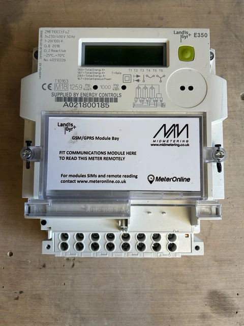 LANDIS+GYR E350 DIGITAL 3 Phase Meter £31.88 - PicClick UK