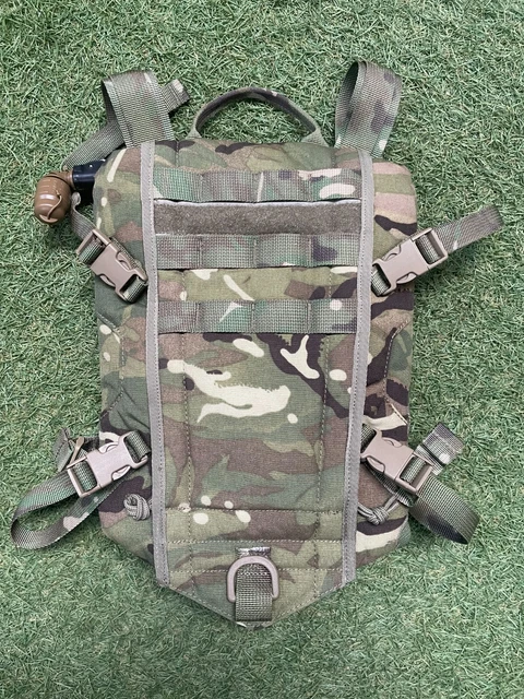 BRITISH ARMY 3L Rider Hydration Pack MTP Camo Virtus Military Issued ...