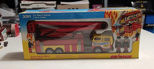 CAMION POMPIERS US Grande Échelle Réf 3091 Majorette 1/47 EUR 22,90 ...