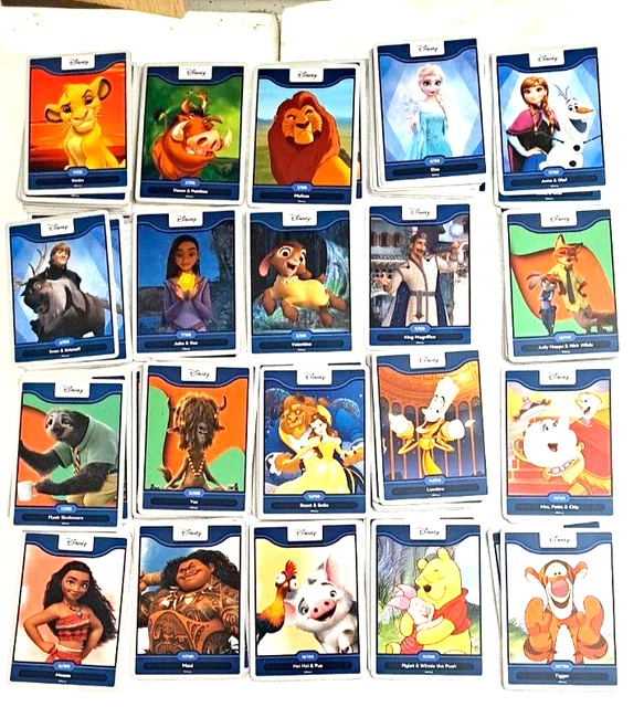 WOOLWORTHS 2024 DISNEY World of Wonders FULL SET 108 cards in p.v cover ...