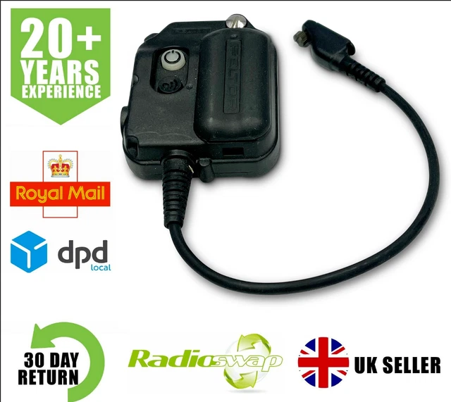 ADAPTADOR BLUETOOTH PELTOR Fl6044-Ws A Icom S8 Multi-Pin - Nuevo EUR 70 ...