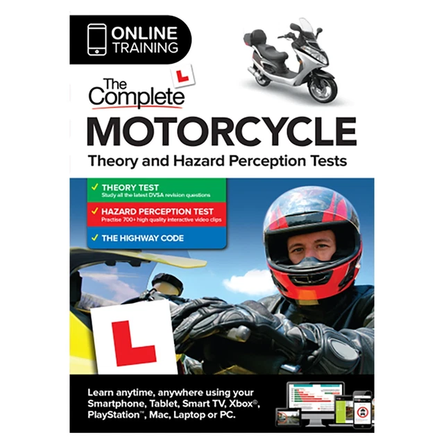 COMPLETE MOTORBIKE/MOTORCYCLE THEORY & Hazard Perception Tests 2025 ...
