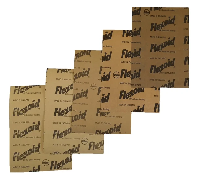 ORIGINAL FLEXOID®-DICHTUNGSPAPIER IN A4-Blättern mit 4 Stärken Ihrer ...