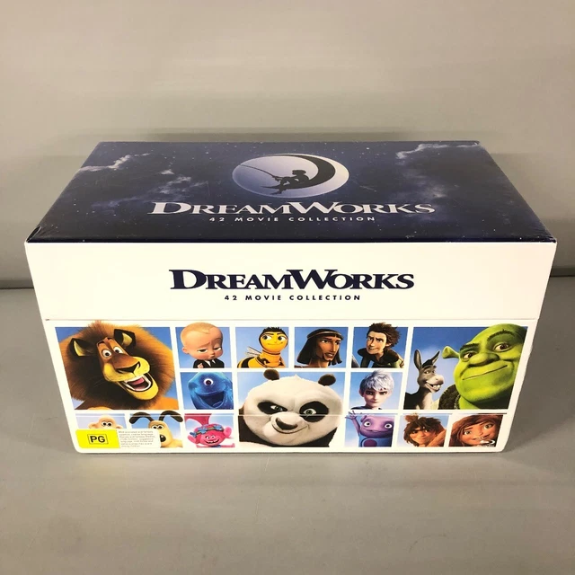 DREAMWORKS 42 MOVIE Collection Blu Ray DVD Box Set 1998-2021 Films ...