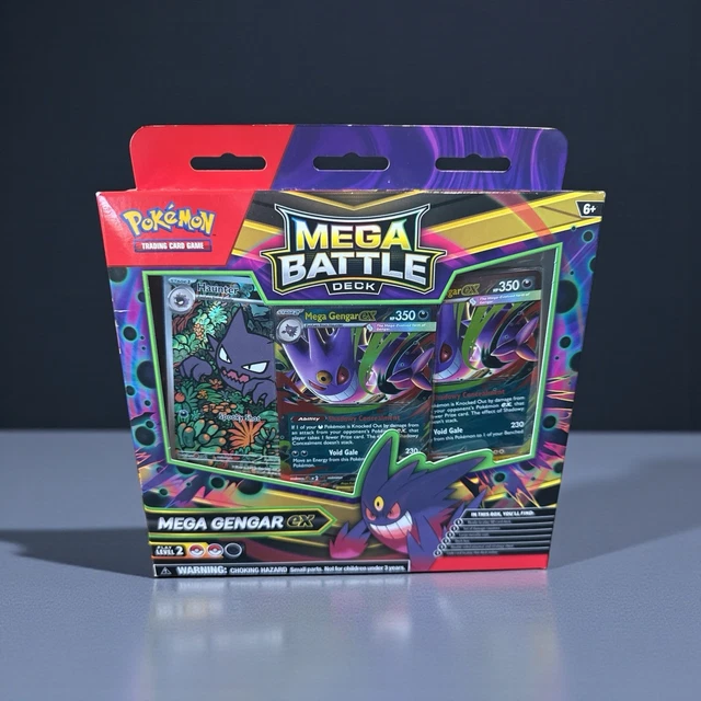 POKEMON TCG MEGA Battle Deck (Mega Gengar ex) Factory Sealed Brand New ...