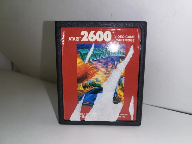 RARE FATAL RUN Jeu Cartouche pour Pal Atari 2600 + 2600+Plus #J27 EUR ...