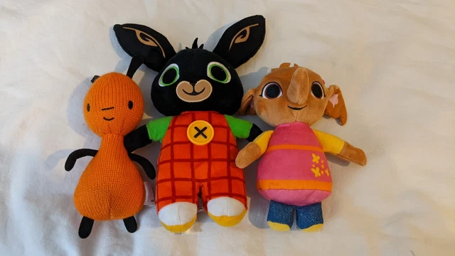 CBEEBIES BING BUNNY, Sula Elephant & Flop Plush Soft Toys Bundle 10 ...