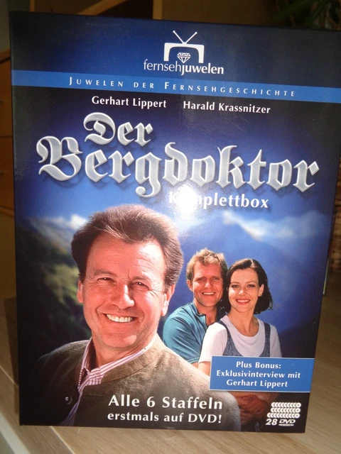 DER BERGDOKTOR MIT Gerhard Lippert u. Harald Krassnitzer, 6 Staffeln ...