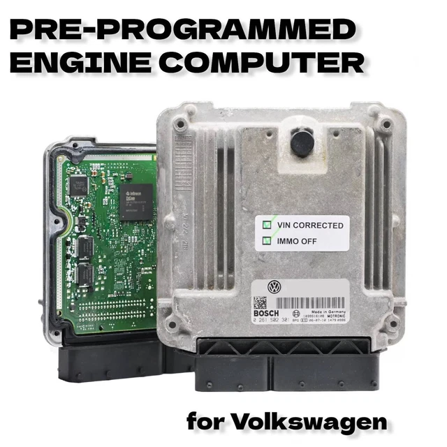 PROGRAMMED VW ECM ECU 038906012N MK4 Beetle TDI ALH $199.00 - PicClick