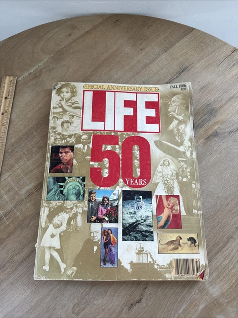 LIFE MAGAZINE SPECIAL Anniversary Issue 50 Years Fall 1986 Ali JFK ...