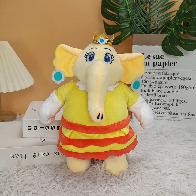 11& SUPER MARIO Bros Wonder Elephant Princess Daisy Plush Toys Stuffed ...