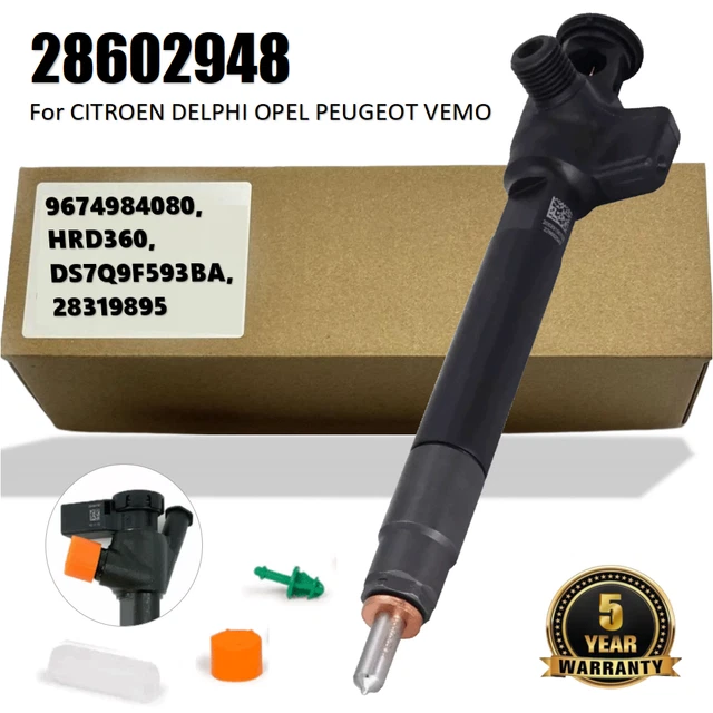 FUEL INJECTOR 9674984080 28602948 For Citroen Peugeot 2.0 HDi Ford Tin ...