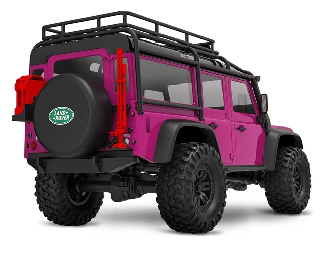 TRAXXAS TRX97054-1 TRX-4M Land Rover Defender 4x4 Pink Rtr Incl. Akku ...