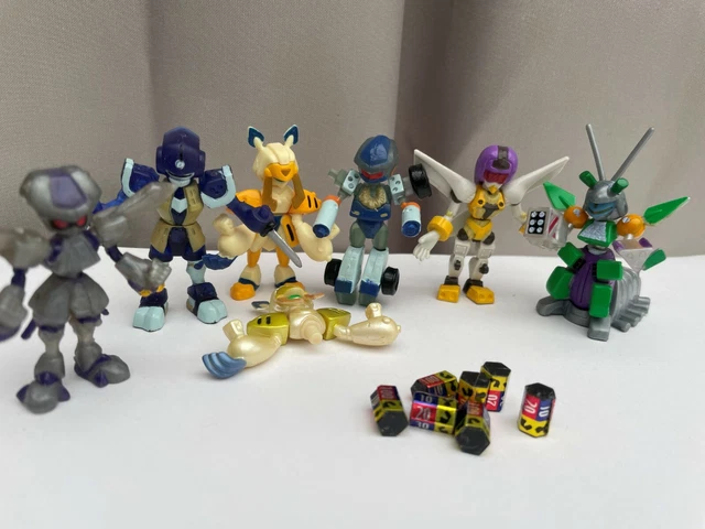 HASBRO MEDABOTS ROKUSHO Nin-Ninja Sumilidon Landmotor Femjet Mega ...