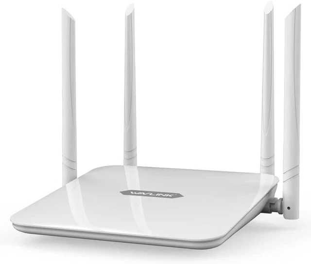 WAVLINK AC1200 WIFI Router Dual Band Wlan Wireless Gaming Home Office ...