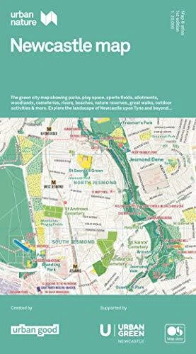 URBAN NATURE NEWCASTLE Map: The green city map showing parks, play ...