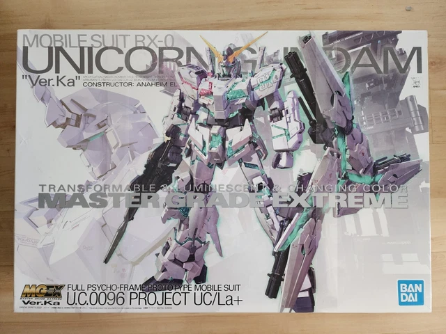 BANDAI RX-0 UNICORN Gundam Ver. Ka MGEX 1/100 US SELLER BRAND NEW $275. ...