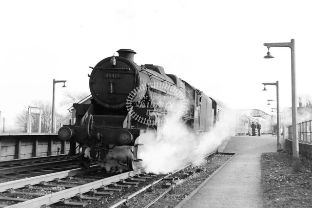 PHOTO BR BRITISH Railways Steam Locomotive Class 5MT 45427 at Arnside ...